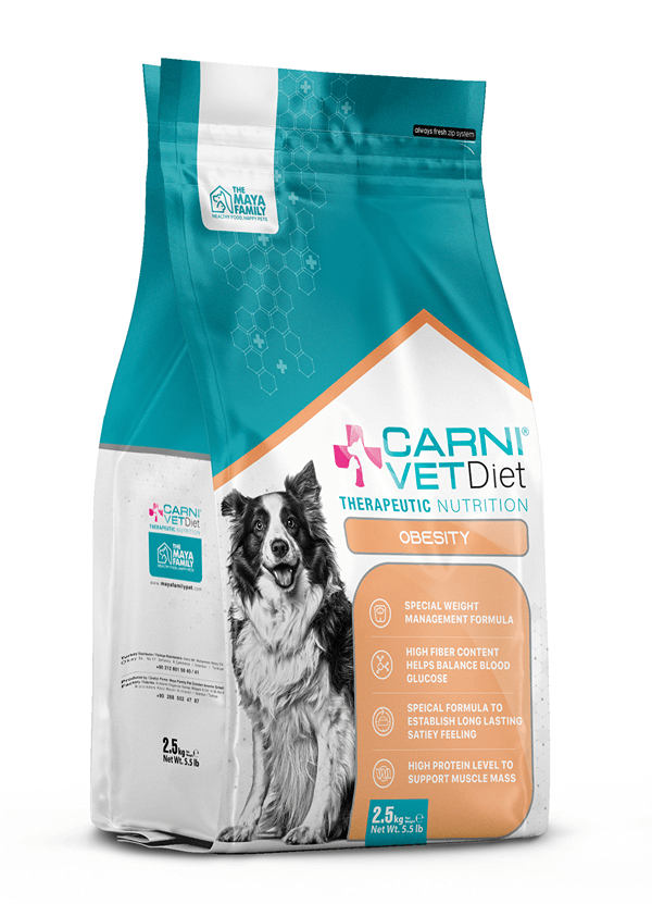Mama İste - CARNI VET DIET OBESITY KÖPEK MAMASI TAVUKLU 2.5KG